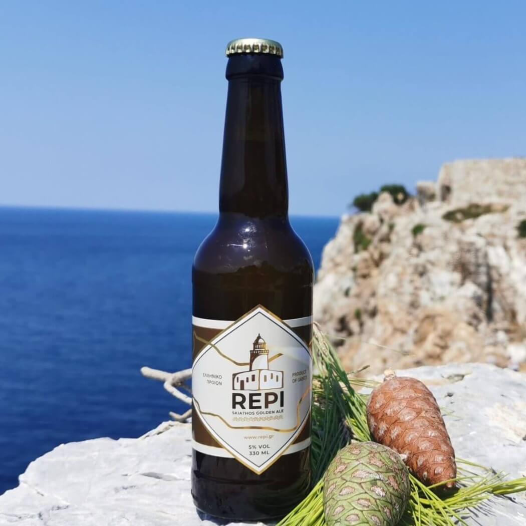 Repi Skiathos Beer Golden Ale 330ml, Greek products online sales
