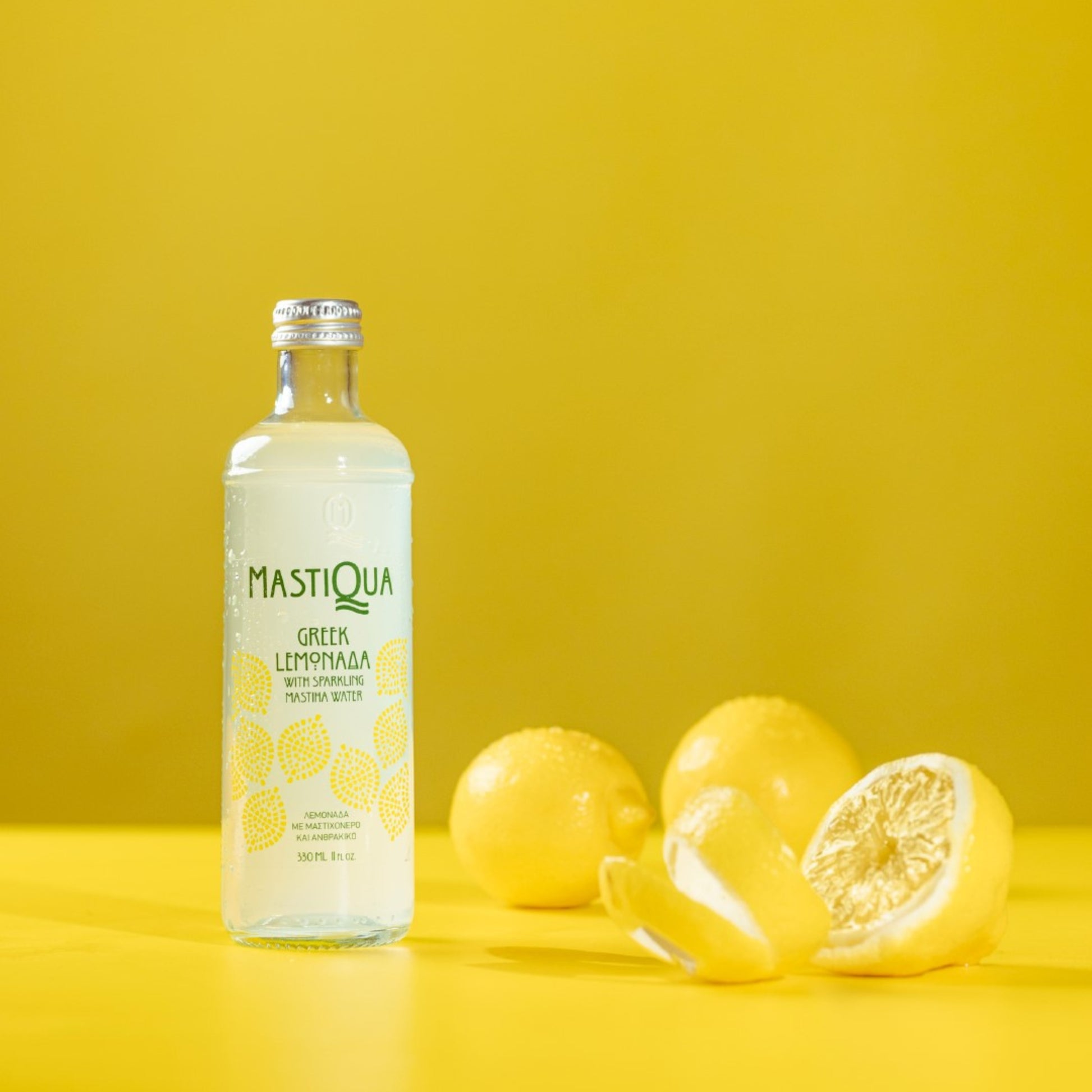 Greek Products | Greek lemonade with mastic 330ml Mastiqua – Greek Flavours