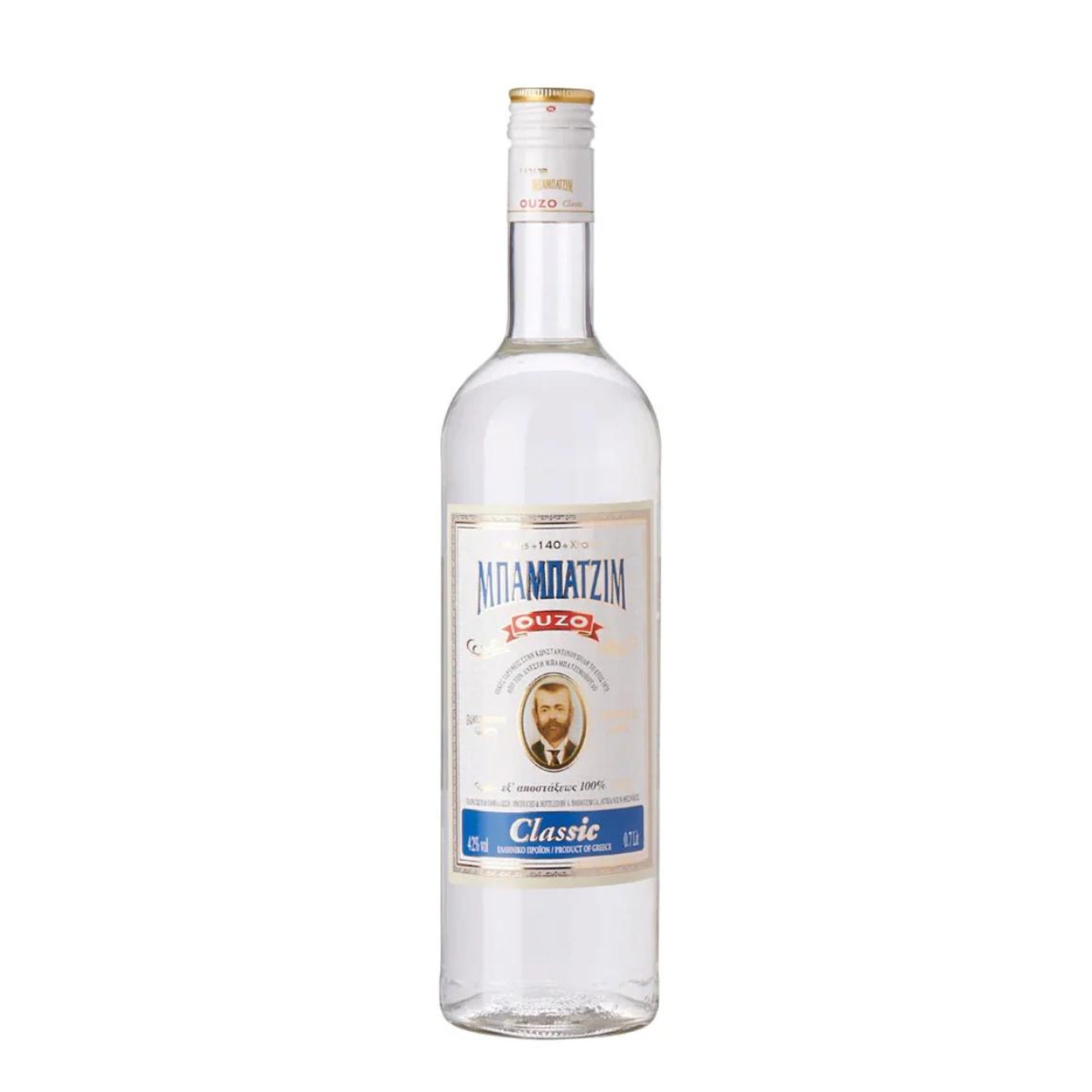 Greek traditional ouzo Babatzim 700ml, online sales of Greek products ...