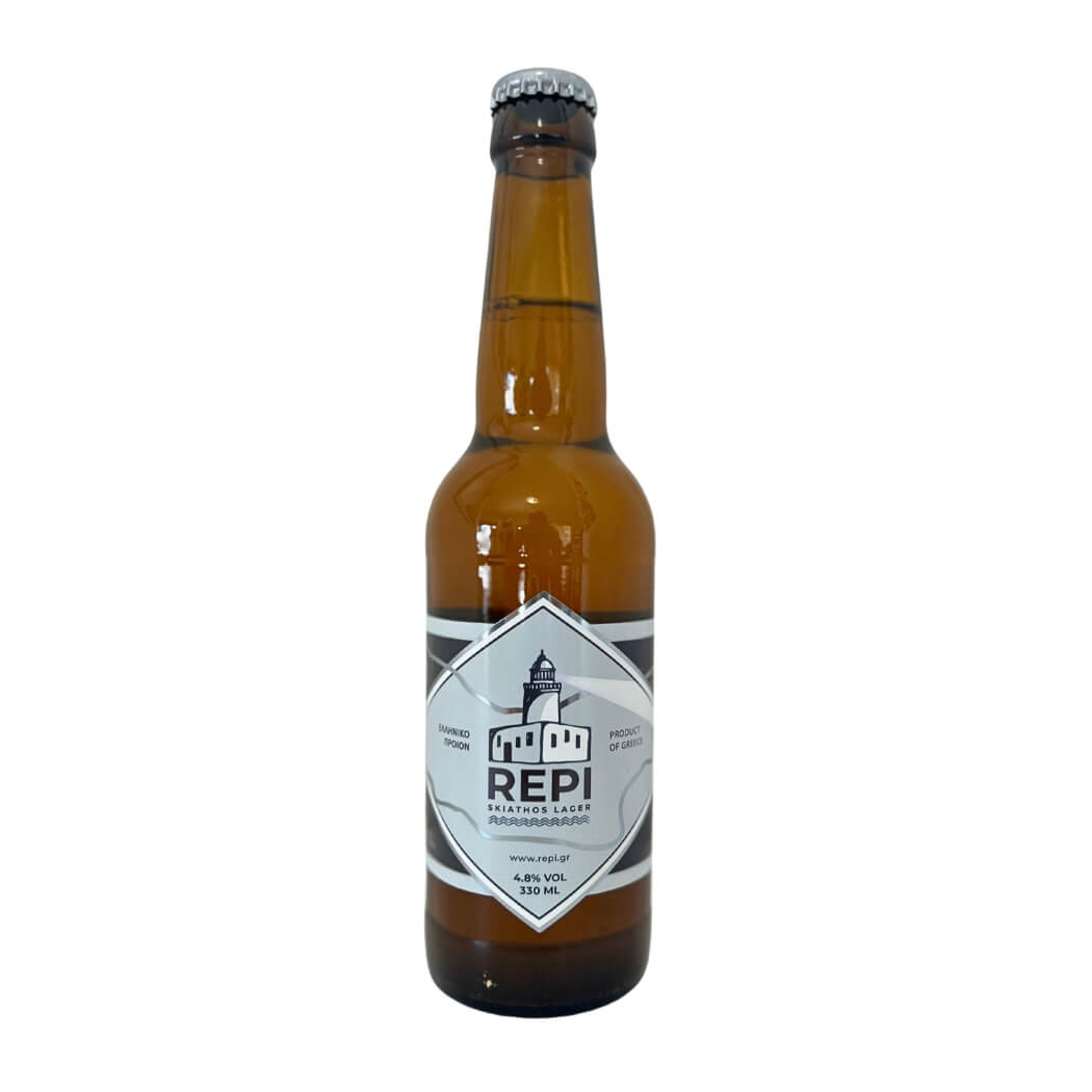 Repi Skiathos Beer Lager 330ml, online sales of Greek products – Greek ...