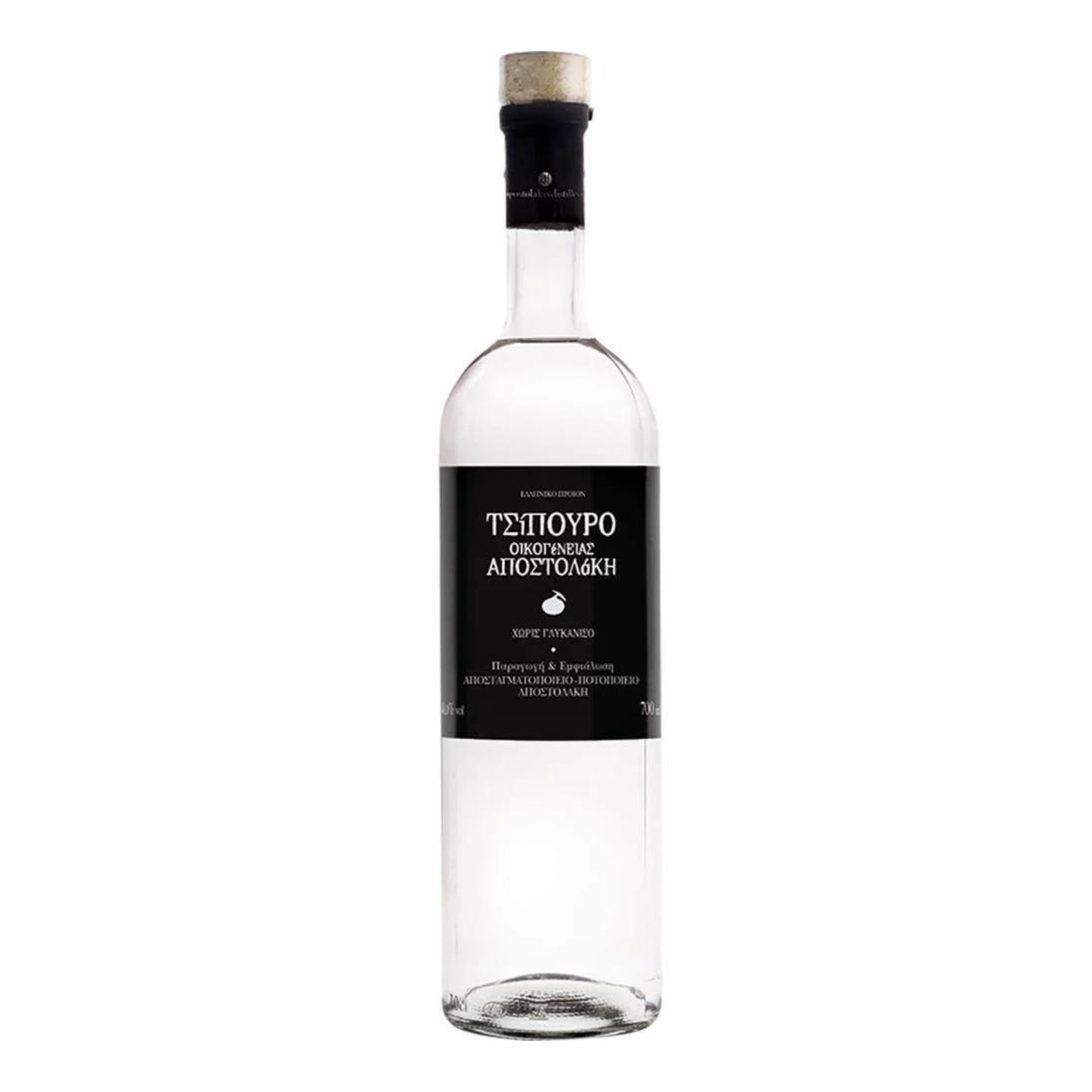 Traditional tsipouro Apostolaki 700ml, online sales of Greek products