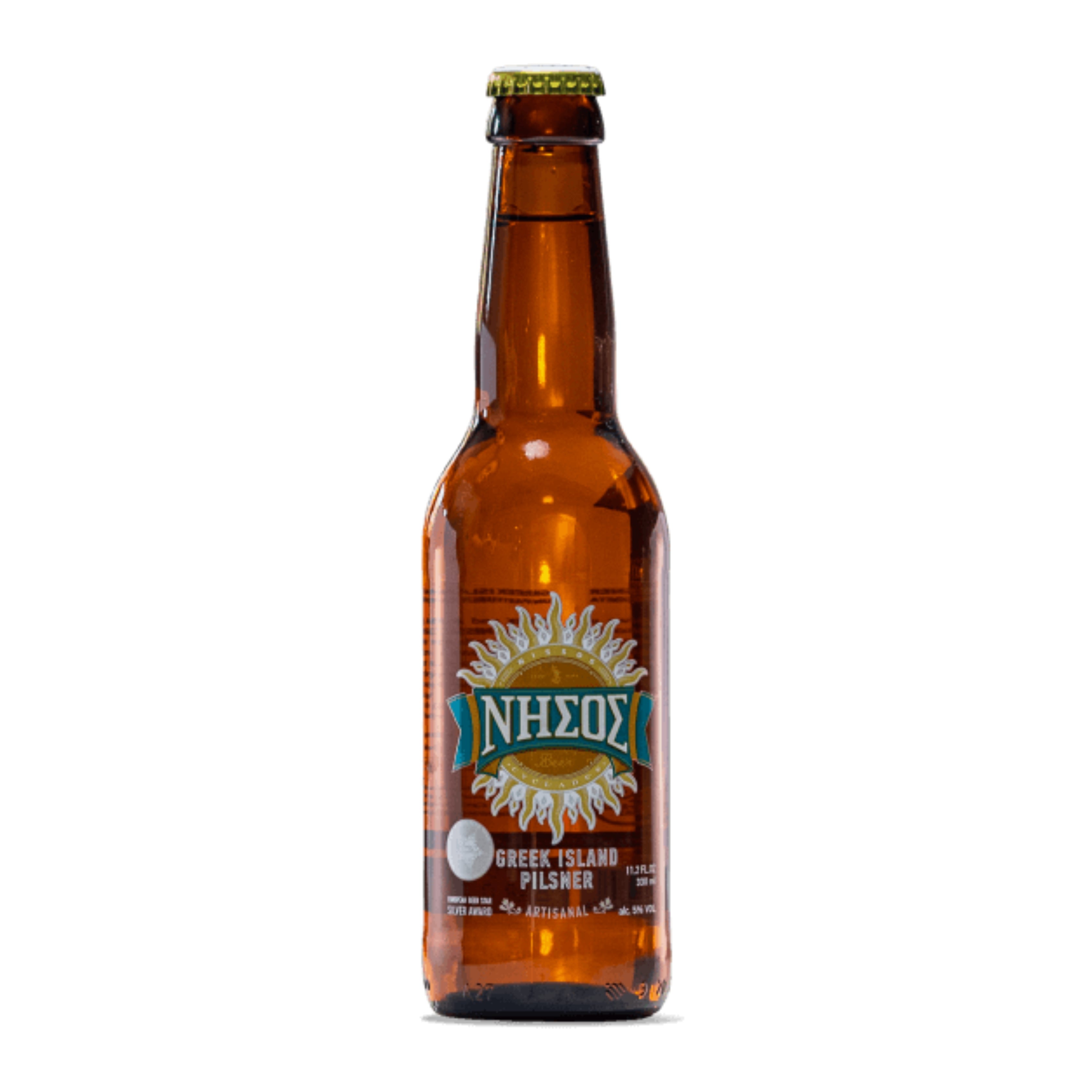 Greek beer Nissos 330ml, online sale of Greek products