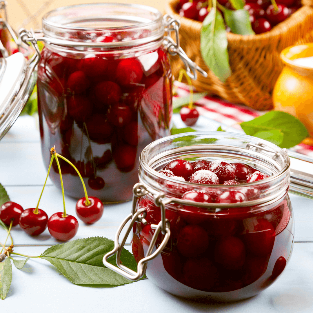 Traditional Greek Cherry Spoon Sweet – 454g | Meletiadis