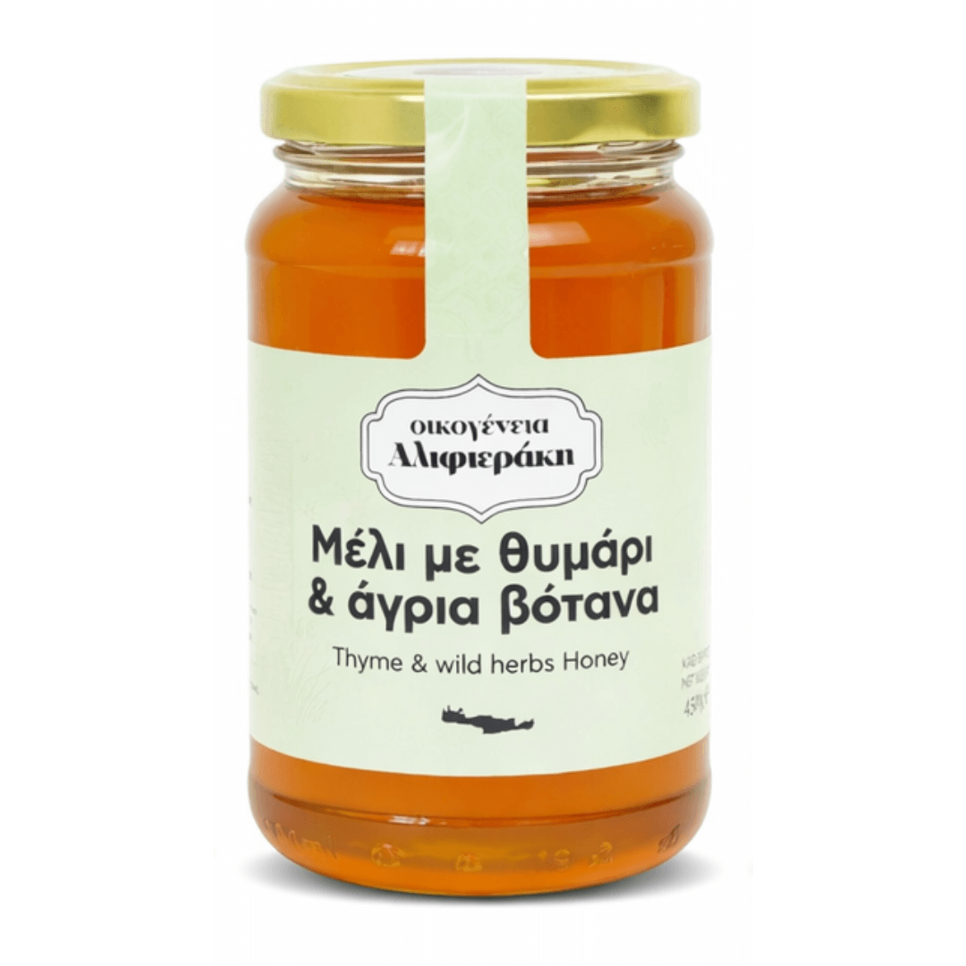 Cretan Thyme & Wild Flowers Honey Raw | 450g