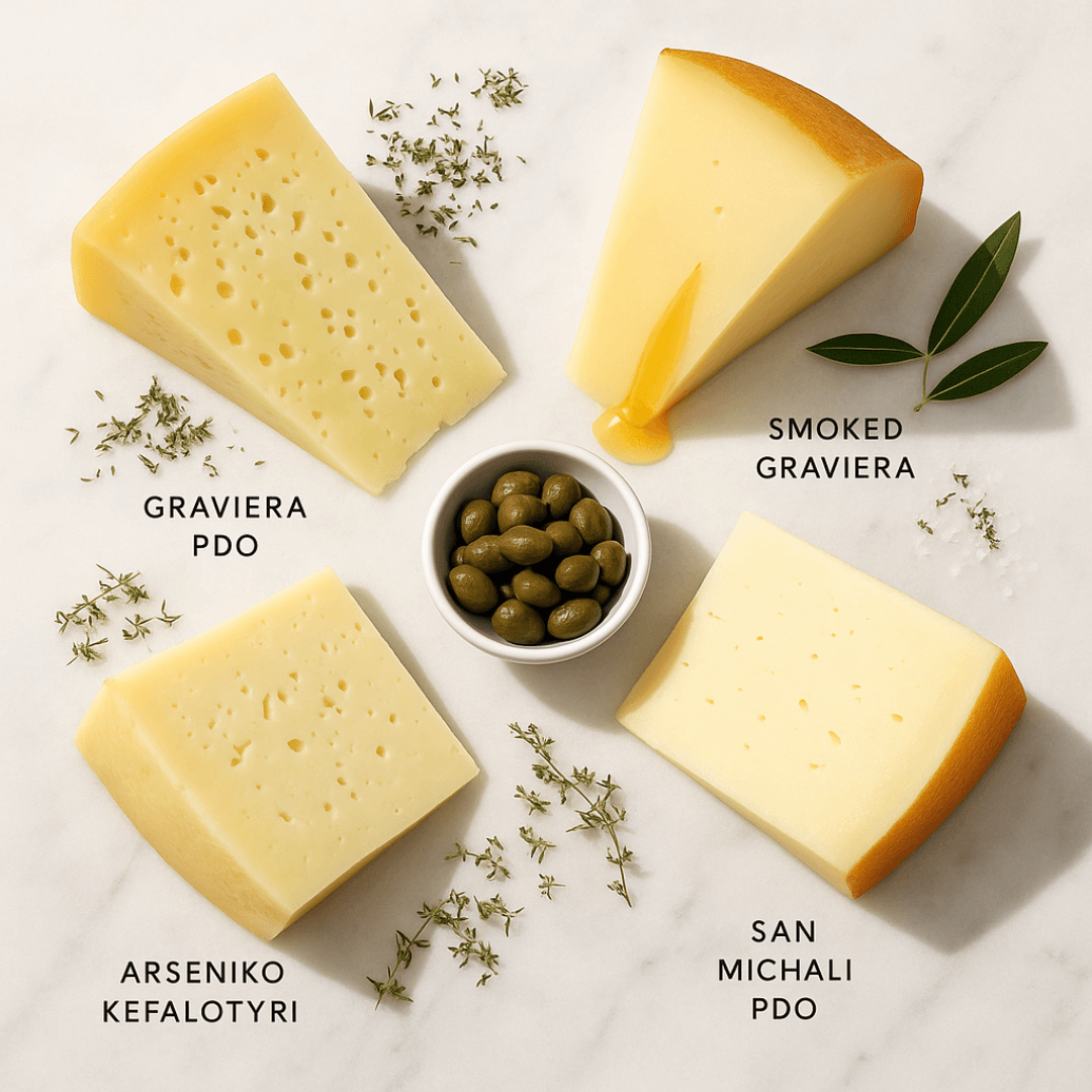 Cyclades Islands Box – Authentic Greek Products | Island Cheeses