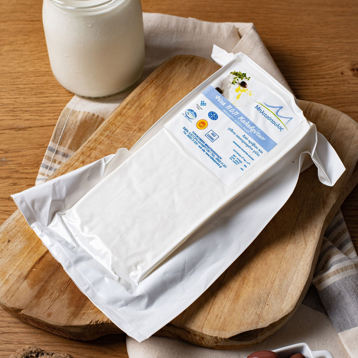 Feta PDO Premium Barrel Kalavryta 500g, Greek products online sales