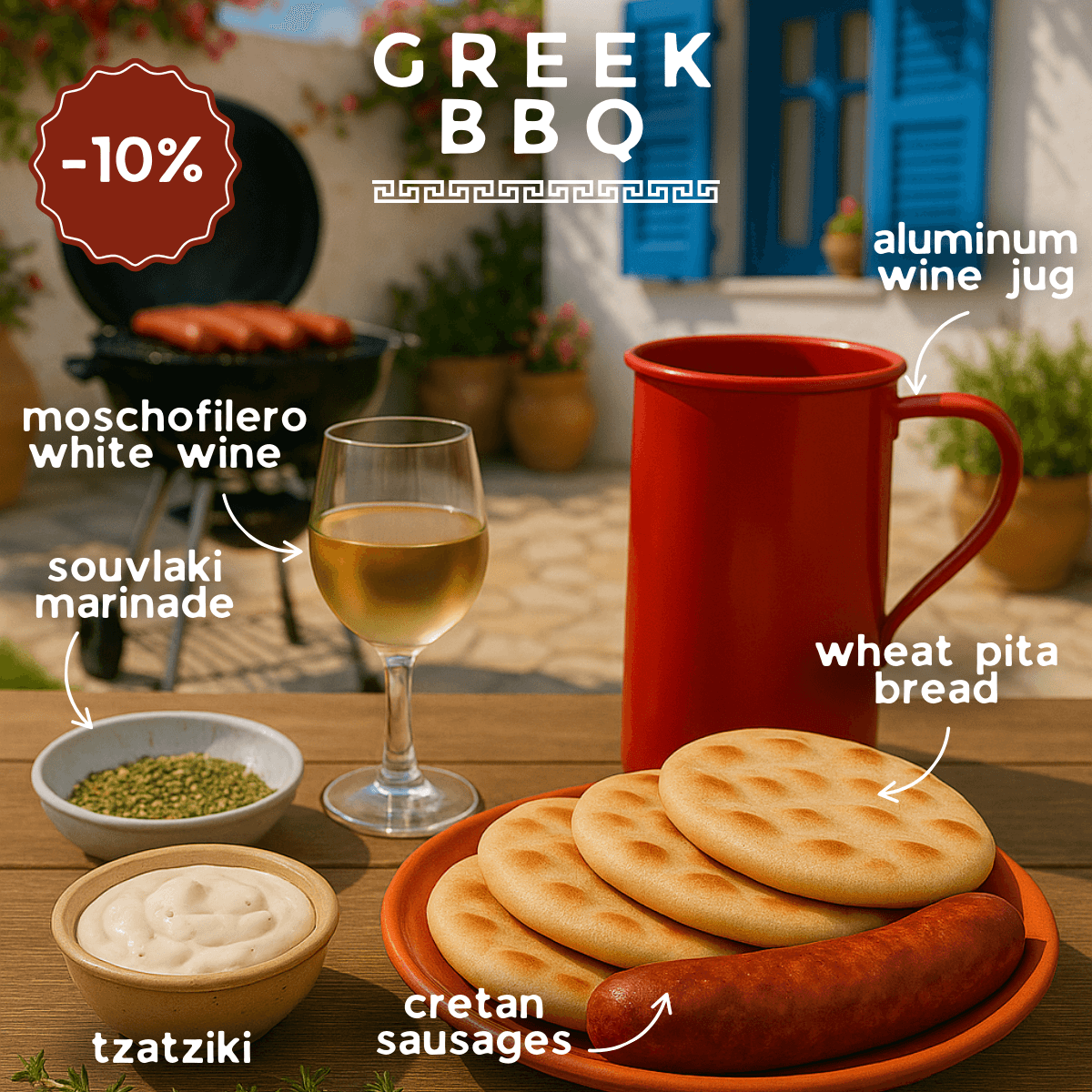 Greek BBQ Pack – Authentic Greek Grill at Home