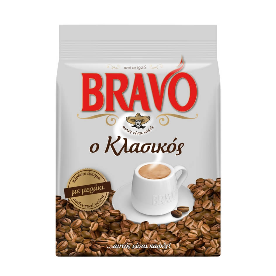 Traditional Greek coffee Bravo 193g, online sales of Greek products