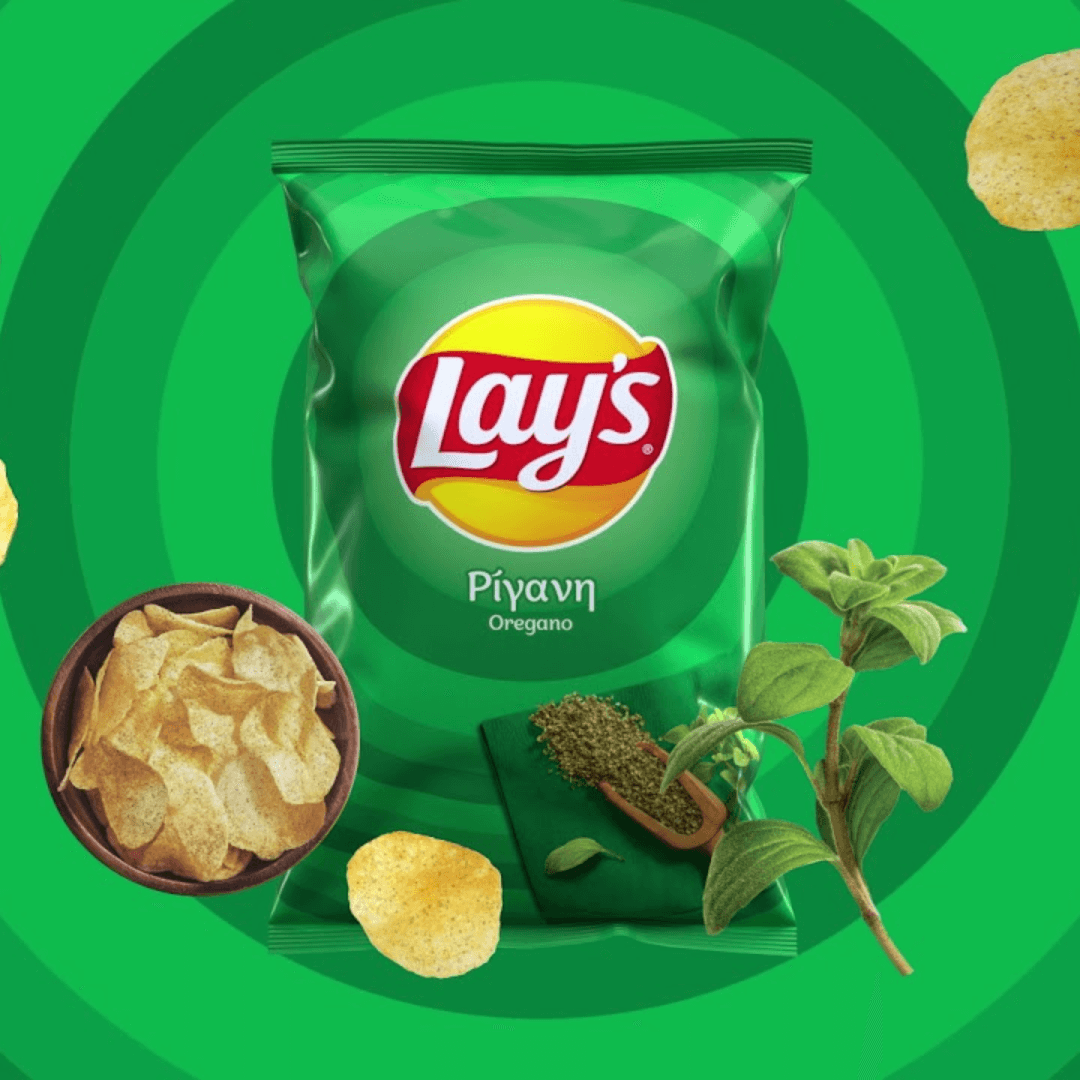 Lays chips with oregano 140g, online sales Greek traditional products