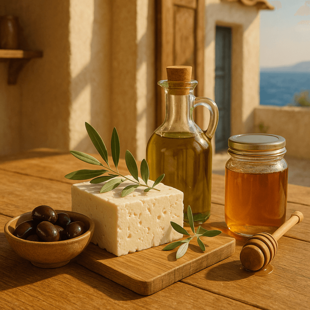 Taste of Greece Box – Authentic Greek Food | Olive Oil, Feta & Honey
