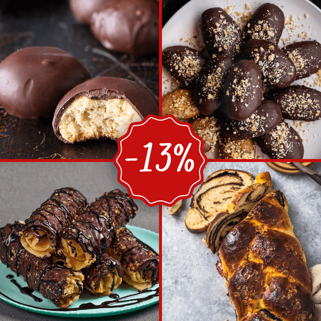 The Chocolate Indulgence Christmas Set: Premium Greek Chocolate Sweets