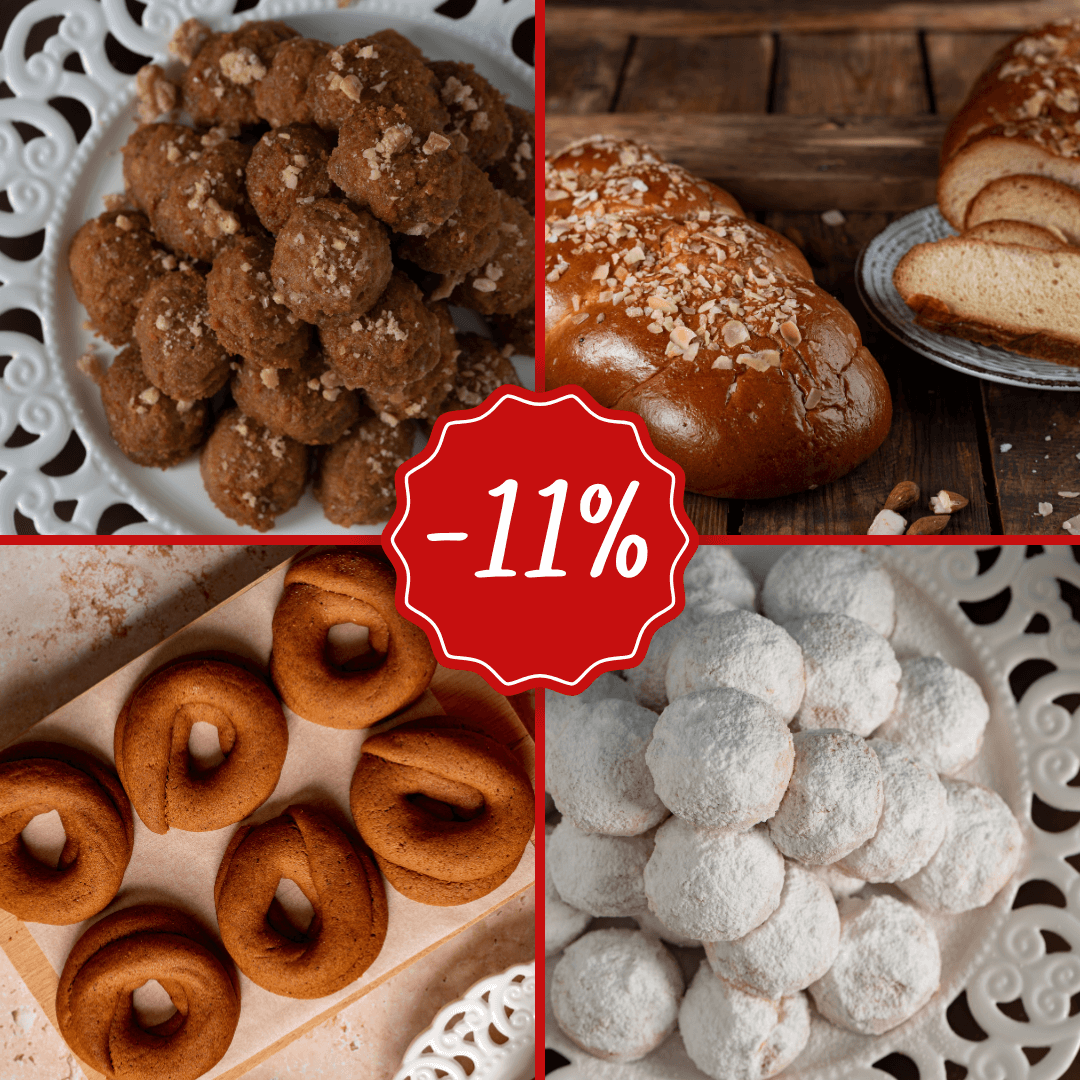 The Greek Family Christmas Set – Traditional Greek Festive Sweets
