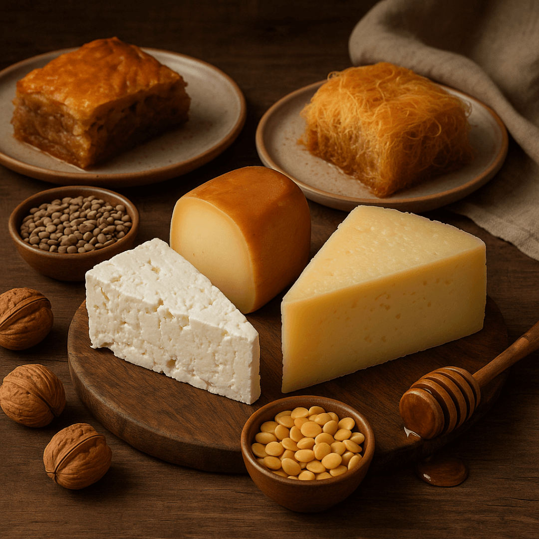 Box Tesalia y Epiro – Sabores de Grecia | Feta, Metsovone & Baklava