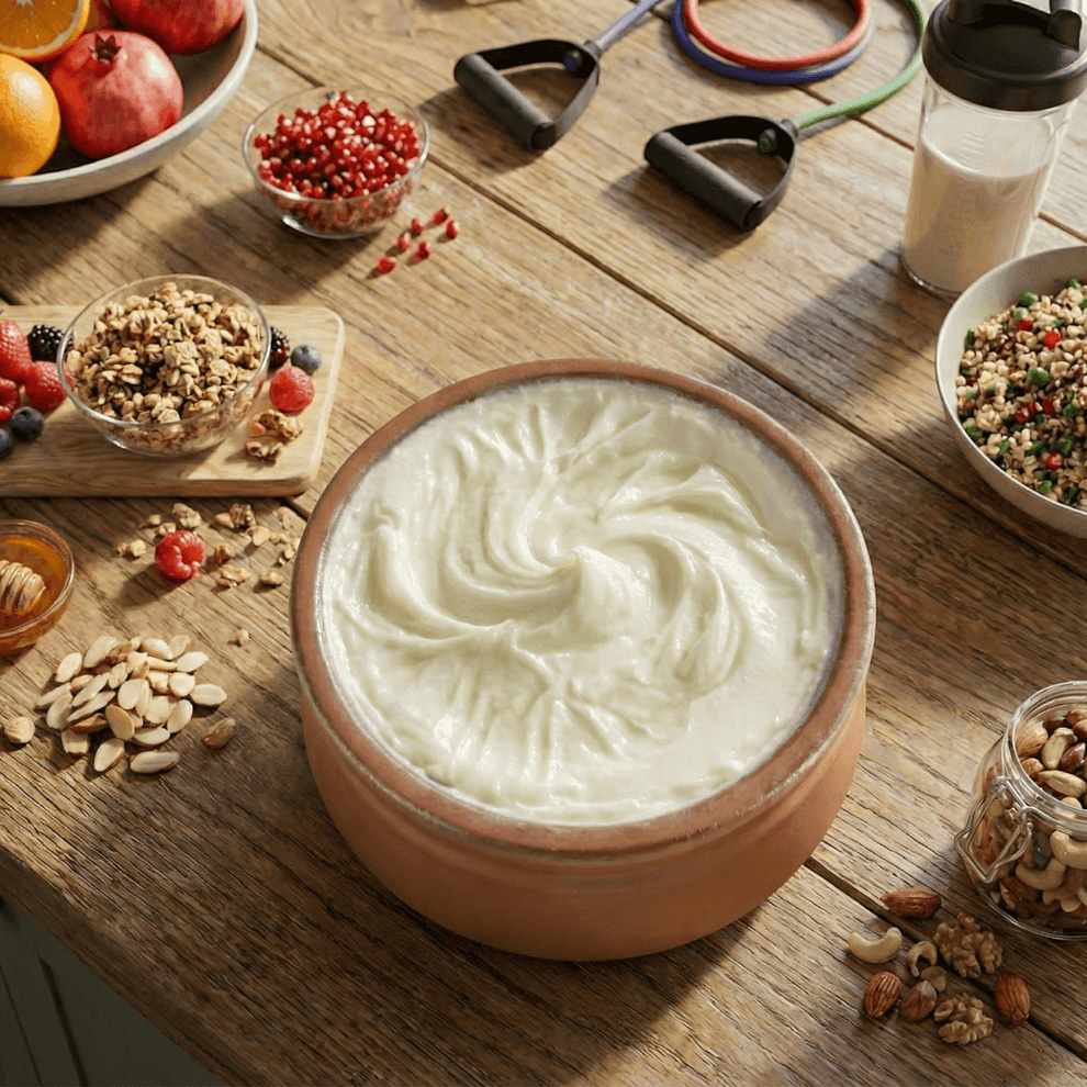 Traditional Greek Goat Yogurt 240g | Authentic, Protein-Rich & Natural