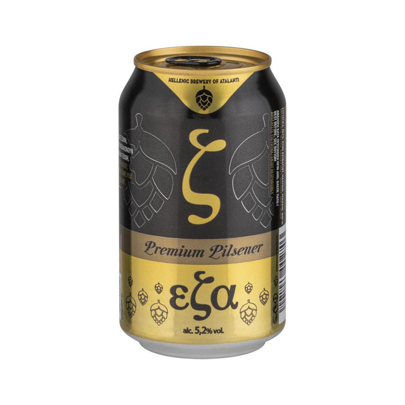 Eza Greek Beer Pilsener 330ml, online sales Greek products – Greek Flavours