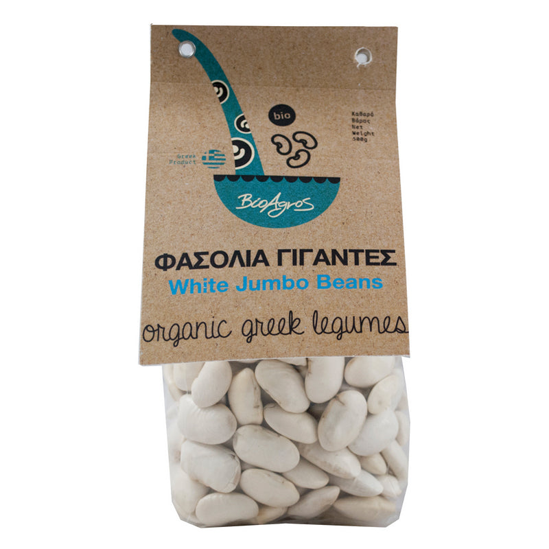 Organic Greek Gigantes beans 400g, online sales of Greek products ...