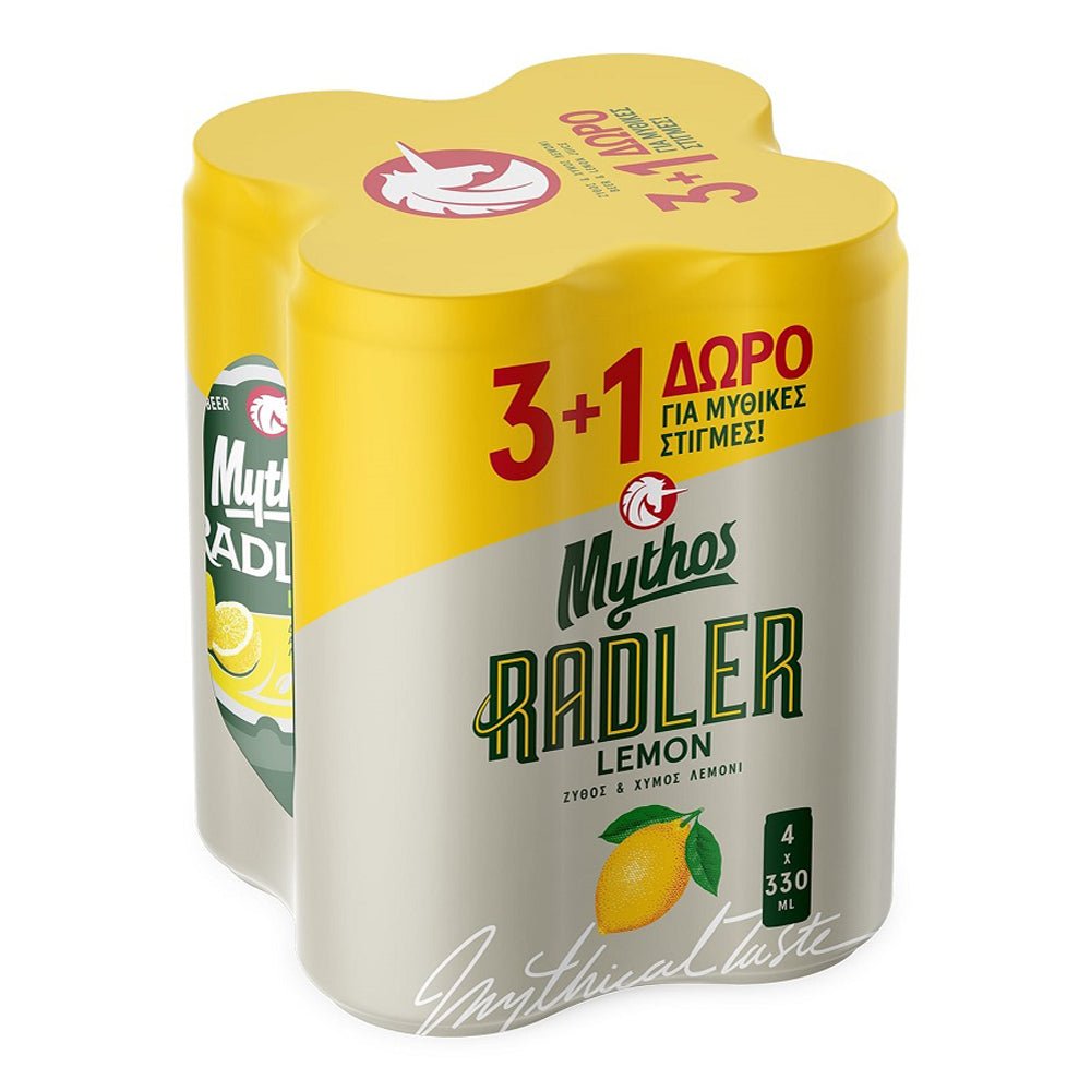 Greek Beer Mythos Radler 330ml, online sales of Greek products