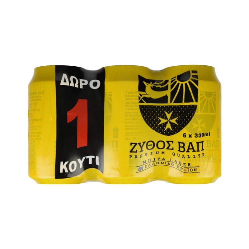 Zythos VAP Greek Beer 6x330ml, online sale of Greek products
